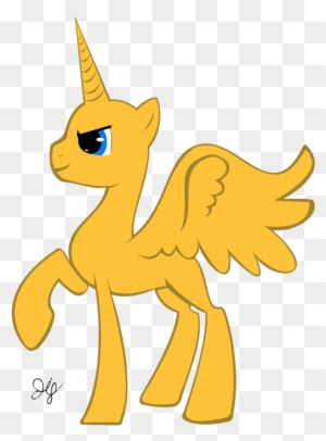Mlp Stallion Alicorn Oc - Free Transparent PNG Clipart Images Download