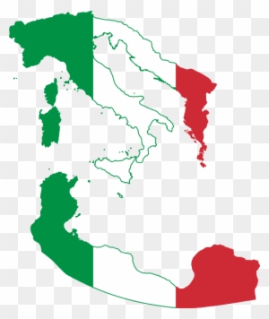 Colonies Of The Republic Of Genoa - Italy Flag Map - Free Transparent ...
