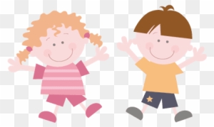 Little Boy And Girl Smiling - Education - Free Transparent PNG Clipart ...