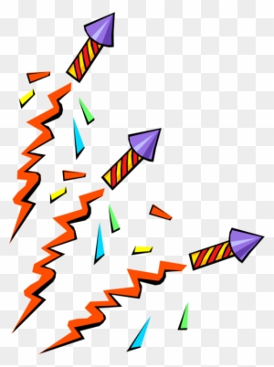 Vector Illustration Of Firecracker Fireworks Blast - Crackers - Free ...
