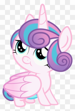 Absurd Res, Alicorn, Artist - Mlp Flurry Heart And Pound Cake Vector ...