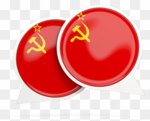 Soviet Union Flag Round Transparent - Free Transparent PNG Clipart ...