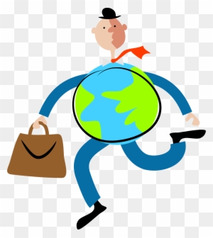 Big Image - Globe Man - Free Transparent PNG Clipart Images Download