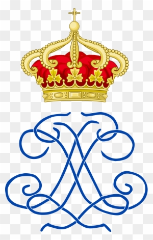 Open - Maria Pia Du Portugal Monogram - Free Transparent PNG Clipart ...