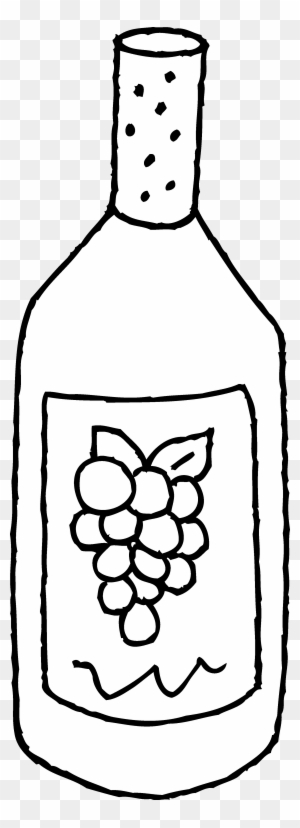 Ketchup Bottle Coloring Page
