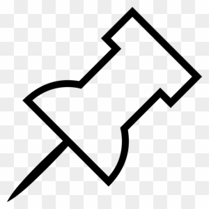 Push Pin Icon - Push Pin Icon Transparent - Free Transparent PNG ...