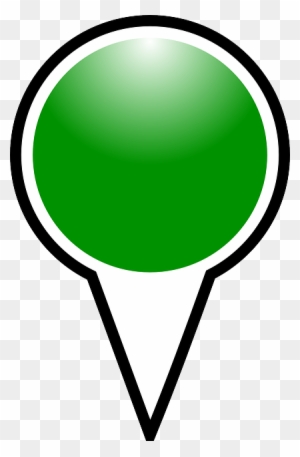 Map, Marker, Pin, Pushpin, Shiny, Green - Green Pin Point Png - Free ...