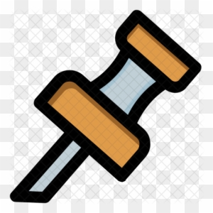Push Pin Icon - Push Pin Icon Transparent - Free Transparent PNG ...