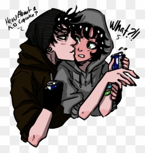 Buttercup X Mitch Kiss - Free Transparent PNG Clipart Images Download