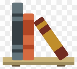 Bookshelf - Icon - Free Transparent PNG Clipart Images Download