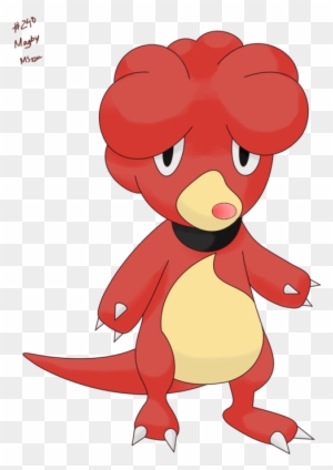 240 Magby By Pokemon-countdown - Cartoon - Free Transparent PNG Clipart ...