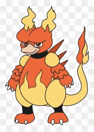 Magmar - Red And Yellow Fire Pokemon - Free Transparent PNG Clipart ...