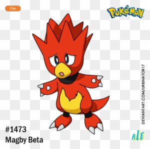 Magby Beta By Urbinator17 - Pokemon - Free Transparent PNG Clipart ...