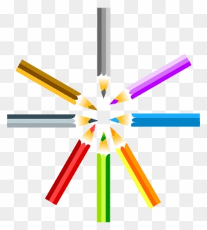 Colored Pencils Clip Art - Pencil Crayons Clipart - Free Transparent ...