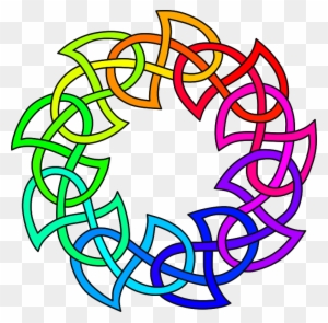 Medium Image - Rainbow Pentacle Oval Sticker - Free Transparent PNG ...