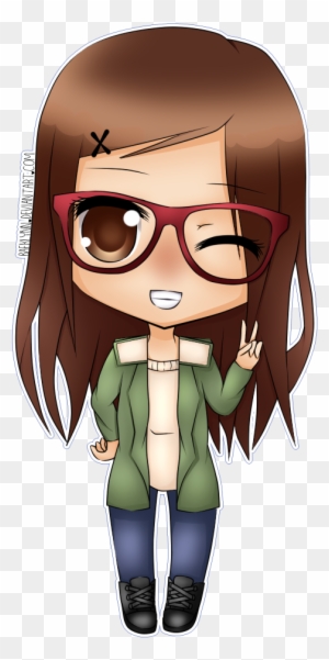Chibi With Nerd Glasses