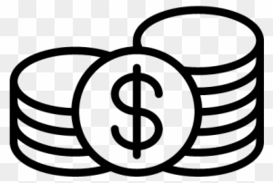 Stack Of Coins Vector - Icon - Free Transparent PNG Clipart Images Download