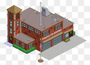 Springfield Fire Department - Simpsons Tapped Out Buildings - Full Size ...