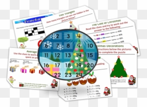 Christmas Maths Advent Starter Calendar - Advent Calendar - Free ...