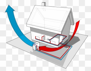 Ground Source Heat Pump To Underfloor Heating - Free Transparent PNG ...