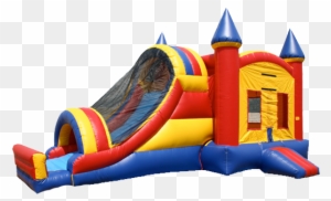 Moonwalks In Texas City - Bounce House With Slide - Full Size PNG ...