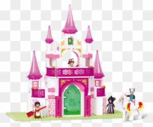 Lego Girls Castle - Sluban Dream Palace Building Set - Free Transparent ...