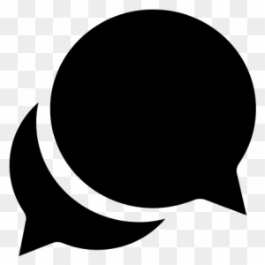 Bubbles Icon - Chat Logo Png White - Free Transparent PNG Clipart ...