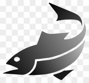 Fish Icon - Simple Fish Line Drawing - Free Transparent PNG Clipart ...