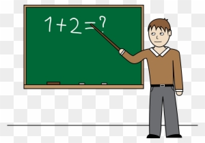 Inspiring Math Teacher Clip Art Medium Size - Teach Clipart - Free ...
