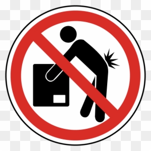 Do Not Lift Label - Do Not Lift Sign - Free Transparent PNG Clipart ...