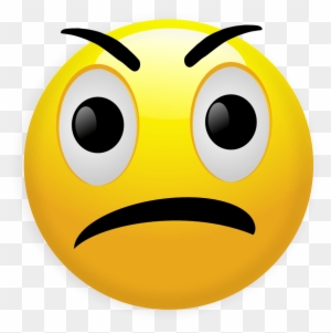 Big Smile Clip Art Gallery - Angry Smiley Transparent Background - Free ...