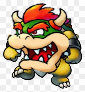 Bowser Baby By Zebraboy123 - Dibujos De Mario Y Luigi Compañeros En El ...