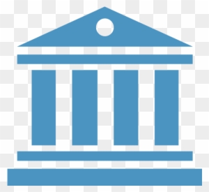 Bank Management Business Treasury Money - Bank Icon Blue Png - Free ...