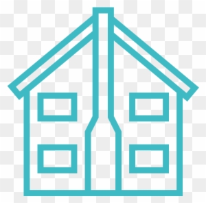 Outline Of House - Home Icon White Png - Free Transparent PNG Clipart ...
