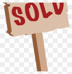 Real Estate Sold Sign Clip Art - Stop Sign - Free Transparent PNG ...