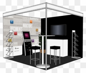 Exhibition Floor Plan A 3d Mockup Of The Booth We Produced - Trade Show ...