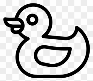 Rubber Duck Rubber Stamp - Line Art - Free Transparent PNG Clipart ...