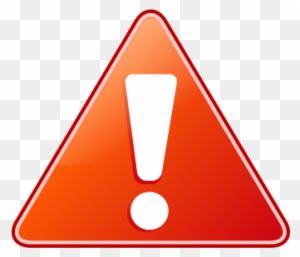 Warning Sign Font Awesome-red - Risk Flat Icon - Free Transparent PNG ...