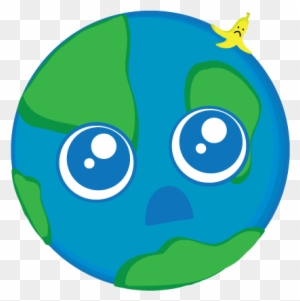 Sad Earth By Welikegroovyturtles - Cute Happy Earth Cartoon - Free ...