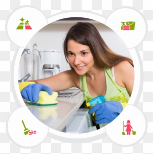 Premium Cleaning Services - Person Cleaning - Free Transparent PNG ...