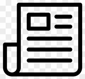 Blog Post Icon - Newsletter Icon Png - Free Transparent PNG Clipart ...