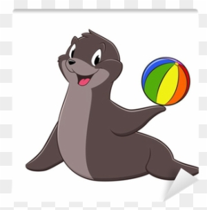 Sea Lion Crying Cartoon