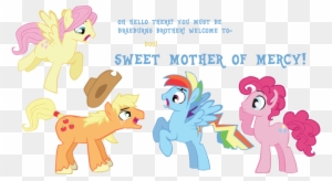Mlp Mane 6 Gender Swap - Free Transparent PNG Clipart Images Download