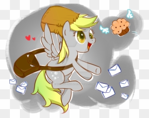 Extra-fenix, Chibi, Derpy Hooves, Female, Letter, Mare, - Derpy Hooves ...
