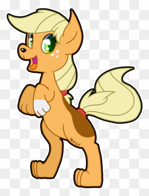 Applejack Pony Dog By Zoiby - My Little Pony Dog Applejack - Free ...