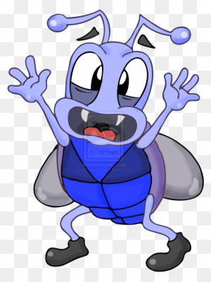 Cartoon Scared Bug - Cartoon - Free Transparent PNG Clipart Images Download