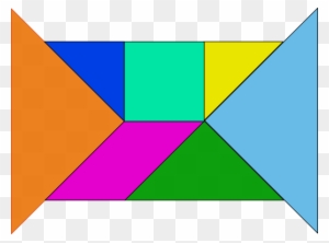 Original Png Clip Art File Tangram Svg Images Downloading - Symmetrical ...