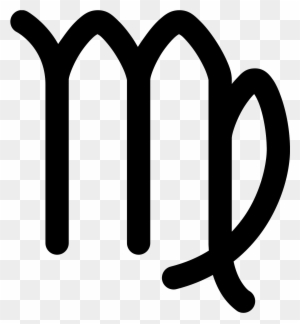 A Virgo Symbol Is Mainly A M, Which Is To Represent - Virgo Icon - Free ...