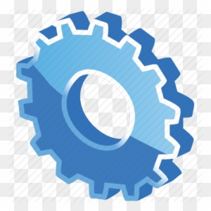 Blue Gear Png