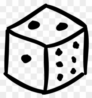 Dice Dotted Cube Toy Vector - Dice Drawing - Free Transparent PNG ...